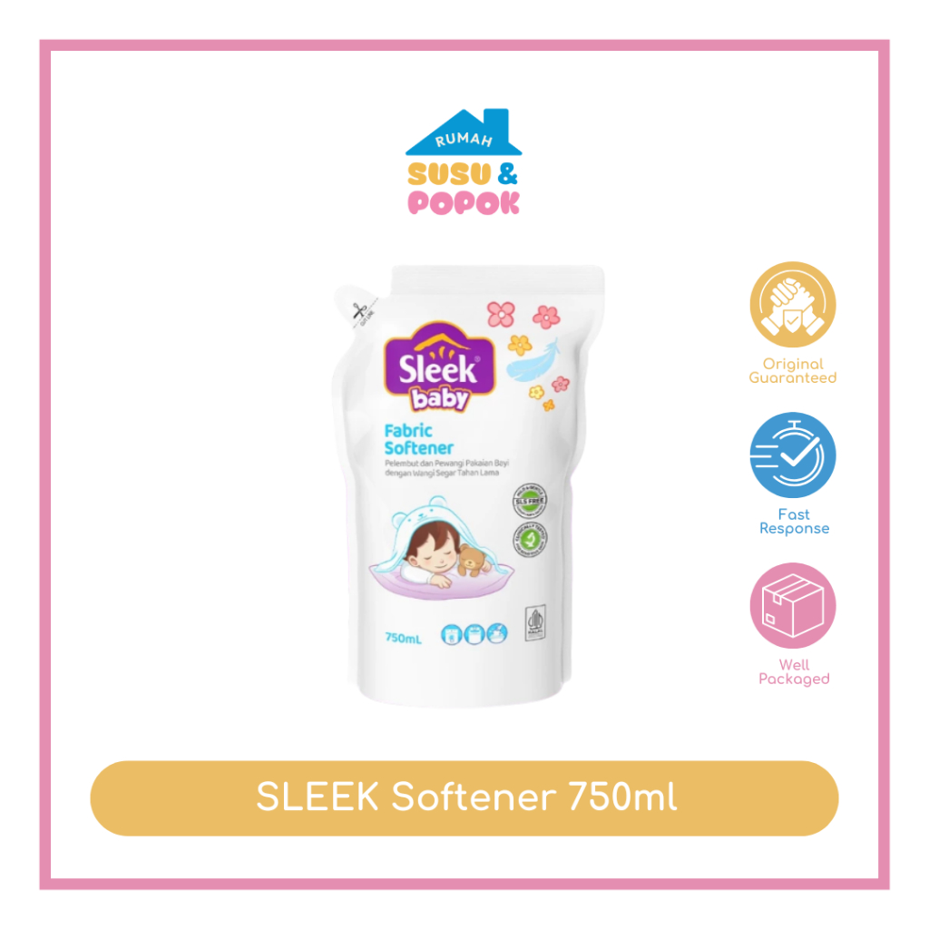Jual SLEEK Baby Fabric Softener 750ml | Shopee Indonesia