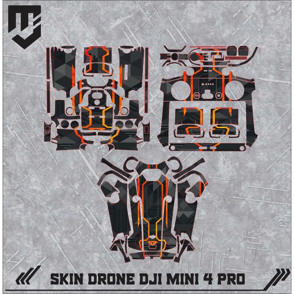 Jual Decal Sticker Drone Dji Mini 4 PRO Full body + Remote | Shopee ...