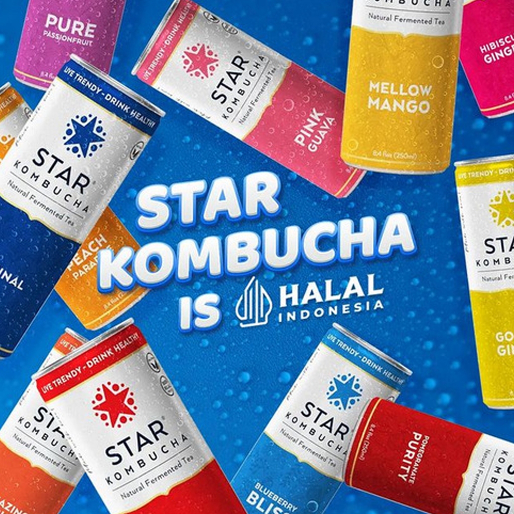 Jual Minuman Kaleng Teh Fermentasi Impor Vietnam Star Kombucha Natural ...