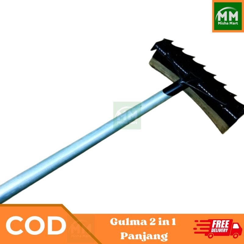Jual cangkul gulma panjang 2in1, cangkul rumput liar ~MM | Shopee Indonesia