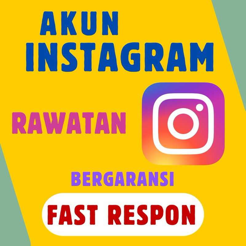 Jual Akun Intagram Rawatan | Shopee Indonesia