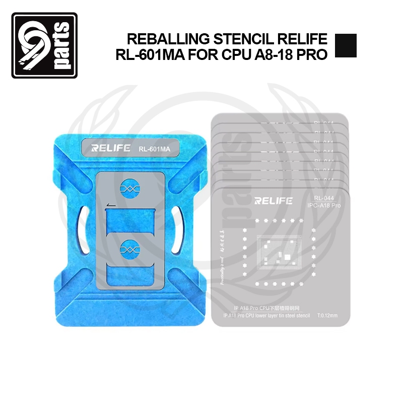 Jual Reballing Stencil Relife Rl-601ma For Cpu A8-18 Pro | Shopee Indonesia