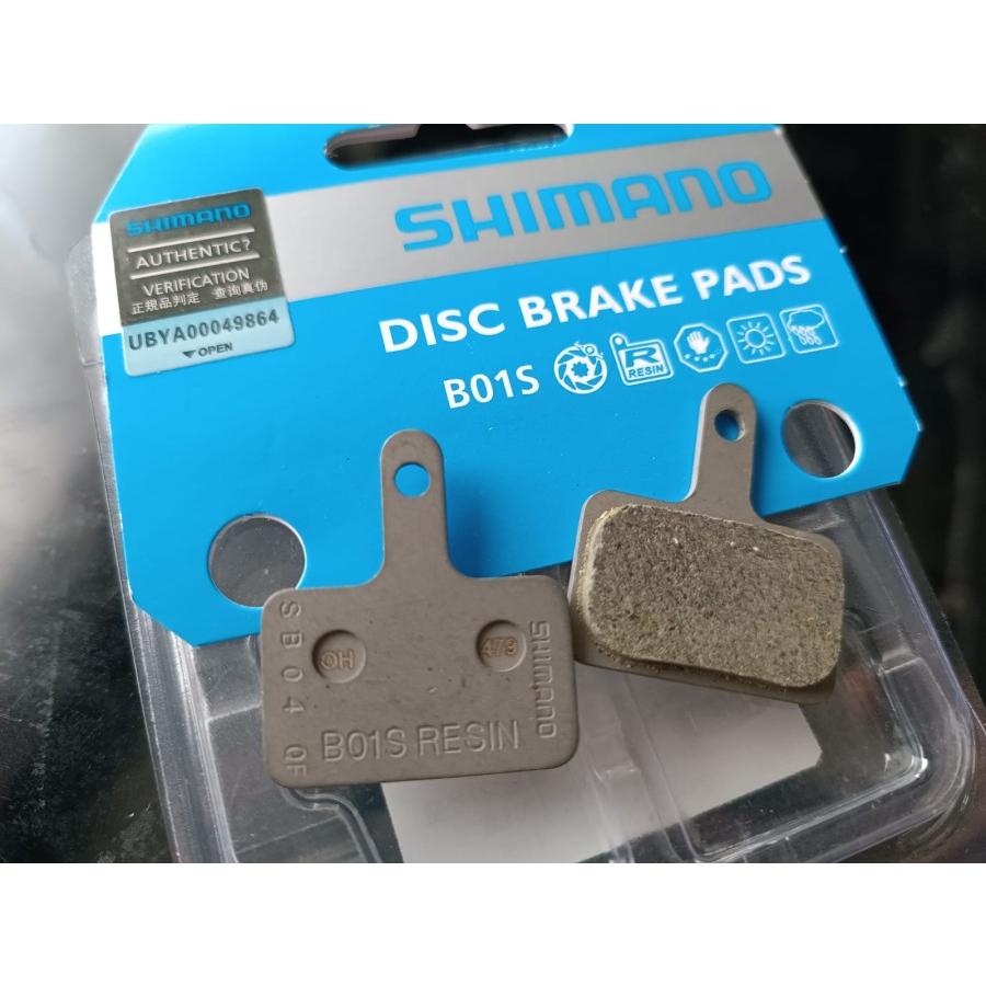 Jual Original Shimano B01S Disc Brake Pads Kampas Rem MTB Deore Alivio ...