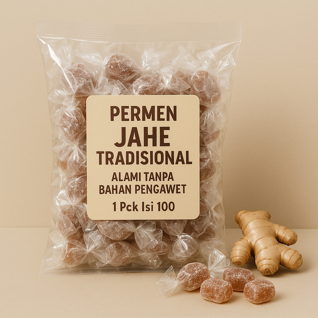 Jual Permen Jahe Asli Tradisional 1 ball 10kg Permen Jahe Jadul Anti ...