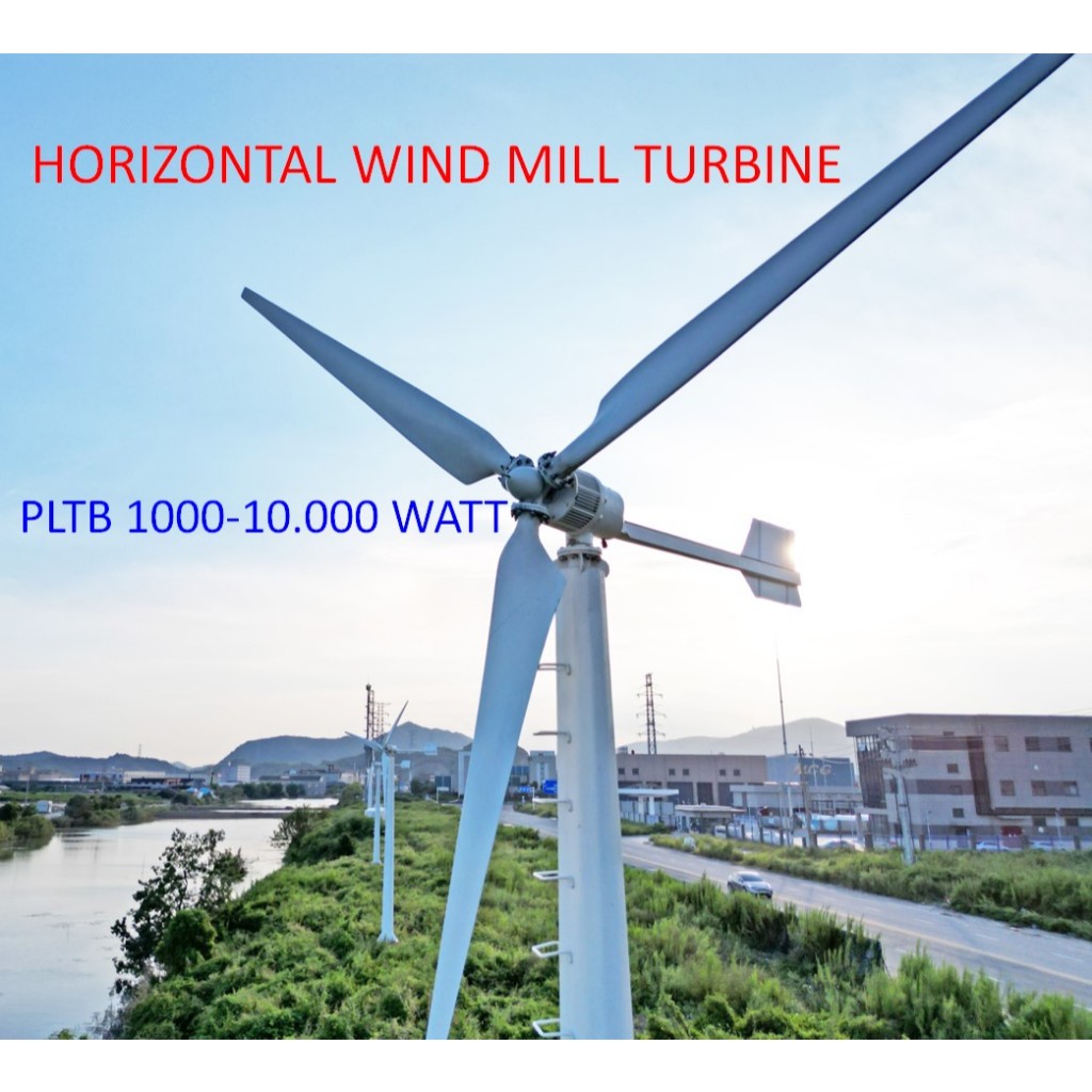 Jual Horizontal Wind Mill Turbine PLTB 1000-10.000 Watt | Shopee Indonesia