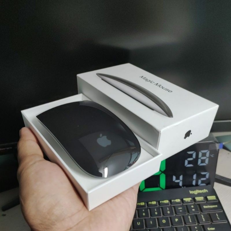 Jual Appl'e Magic Mouse Black Gen 3 Preloved | Shopee Indonesia