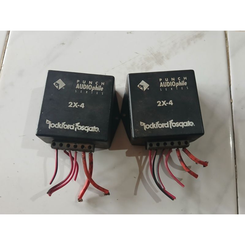 Jual Sepasang Crossover Rockford Fosgate Audiophile Series Original U.S ...