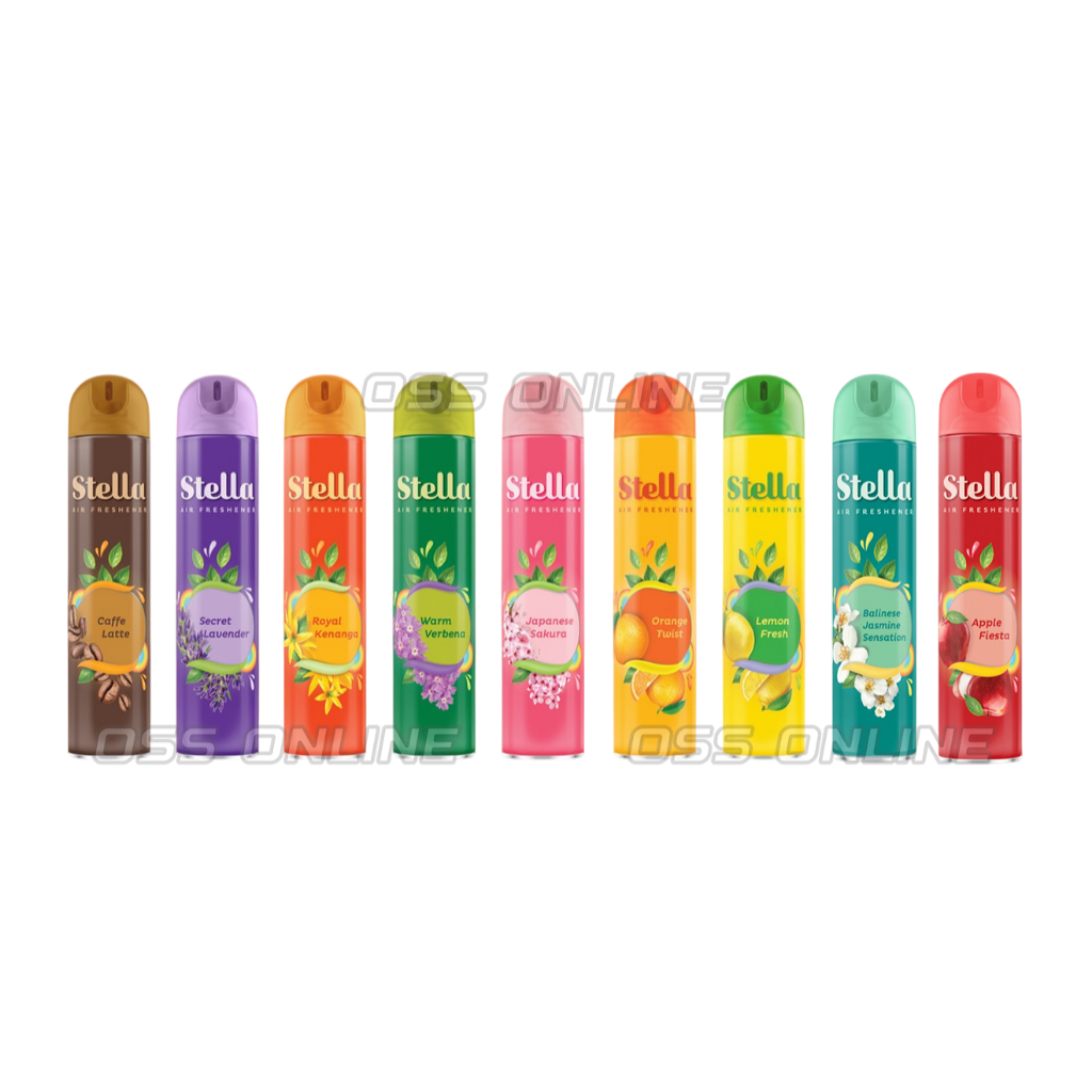 Jual STELLA SPRAY PEWANGI PENGHARUM RUANGAN STELA AEROSOL 400ML ...