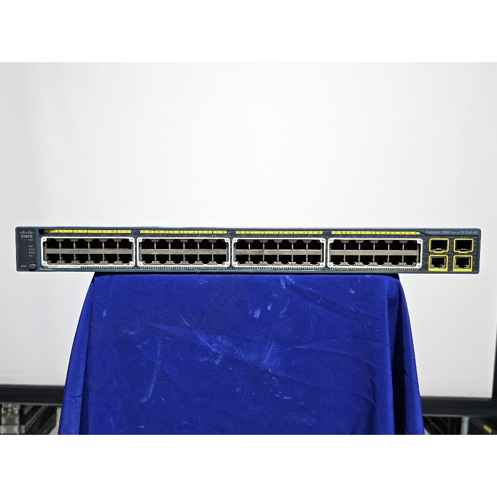 Jual Switch Hub Cisco Catalyst 2960 48 PST S 48 Port 10 100 POE 4 Port ...