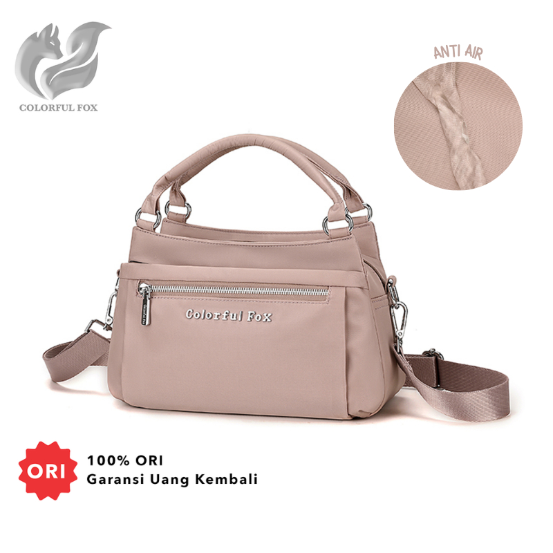 Jual COLORFUL FOX 2323 Tas Selempang Wanita Sling Bag Wanita Tas Bahan ...