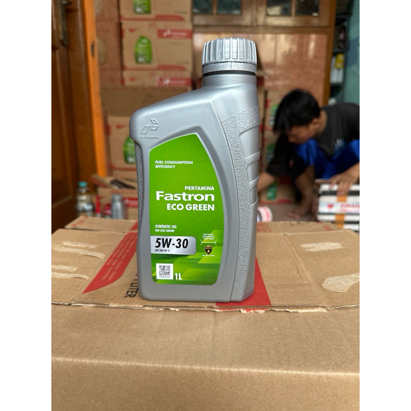 Jual Oli FASTRON ECO GREEN SAE 5w-30 1 L FULLY SYNTHETIC OIL | Shopee ...