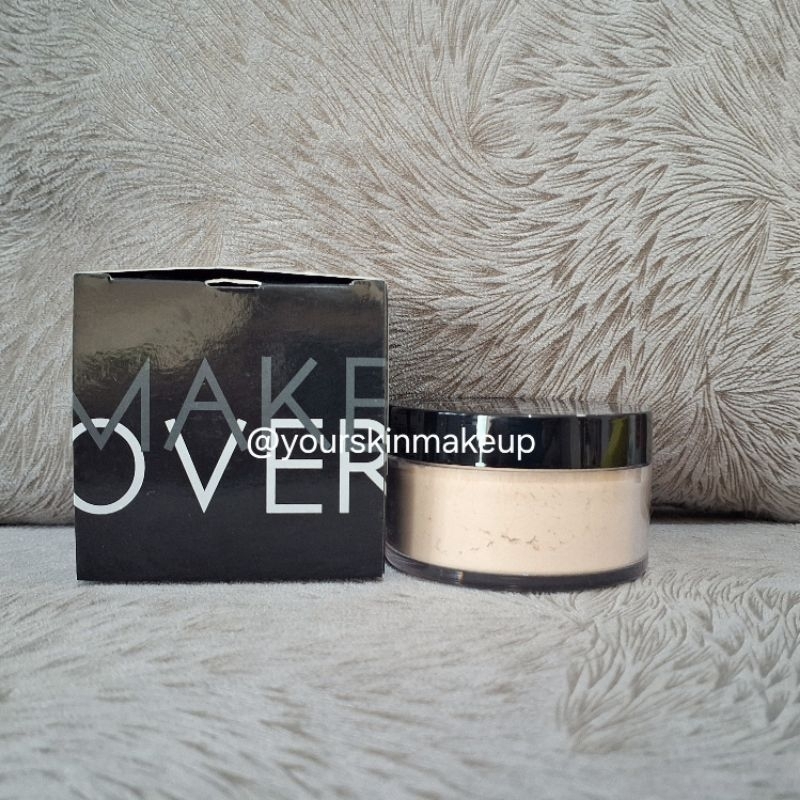 Jual MAKE OVER silky smooth translucent powder shade 06 buttermilk ...
