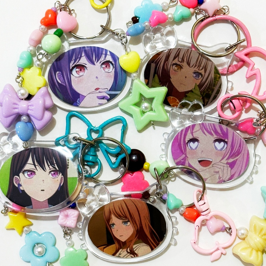 Jual bandori: mygo !!!!! candy kitty keychains ♡ gantungan kunci bang ...