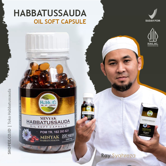 Jual Minyak Habbatussauda Oil Soft Capsule Habatusauda Original Asli ...