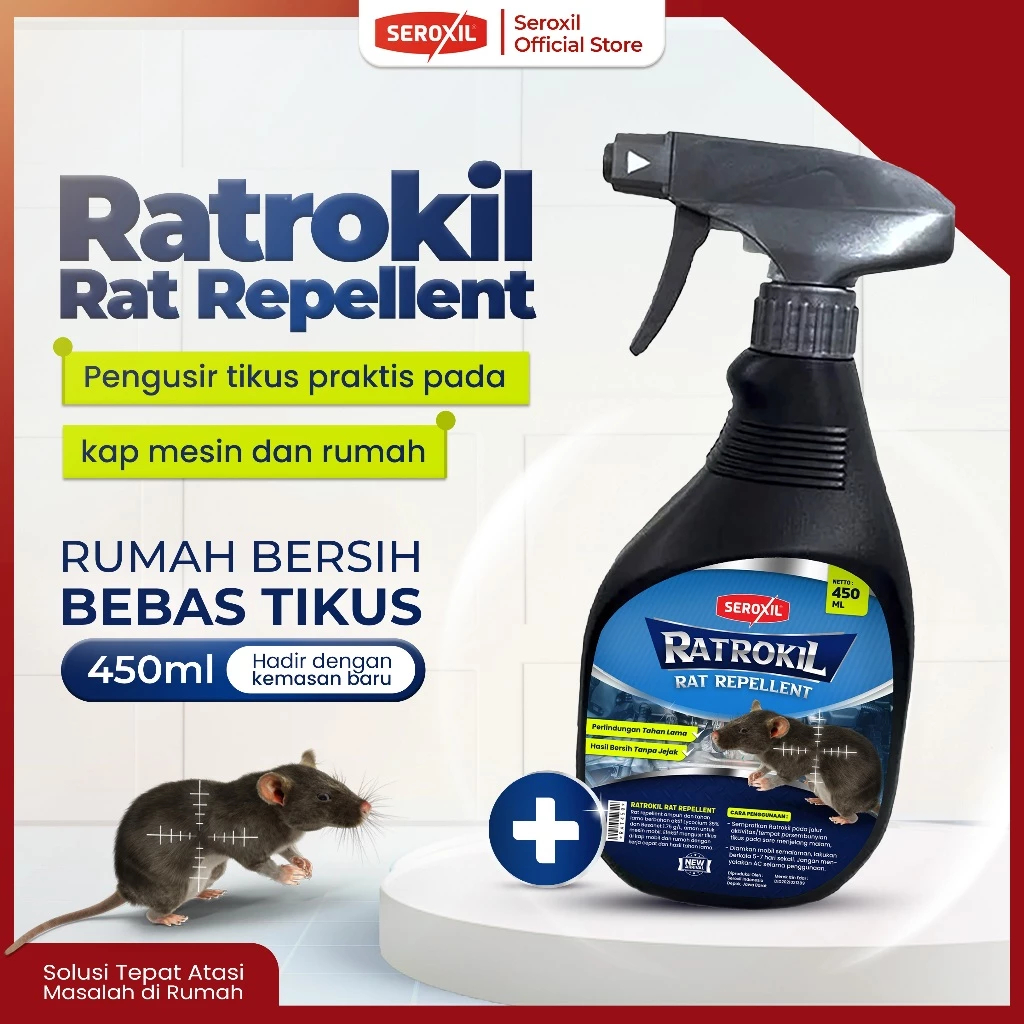 Jual RACUN CAIRAN PENGUSIR TIKUS SEMPROT 450ml - Rat Repellent | Shopee ...