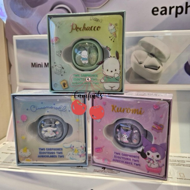 Jual MINISO x Sanrio‼️TWS Earphones Colored Beans Under A Skylight ...