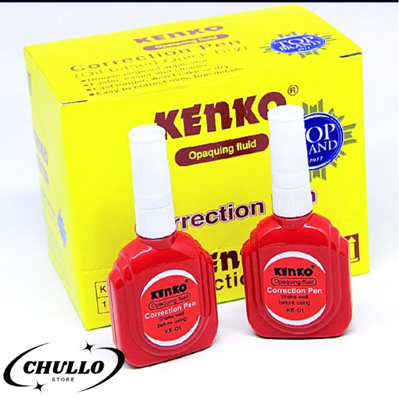 Jual TIP EX CAIR KENKO KE-01/ TIP X CAIRAN KOREKSI KENKO CORRECTION PEN ...