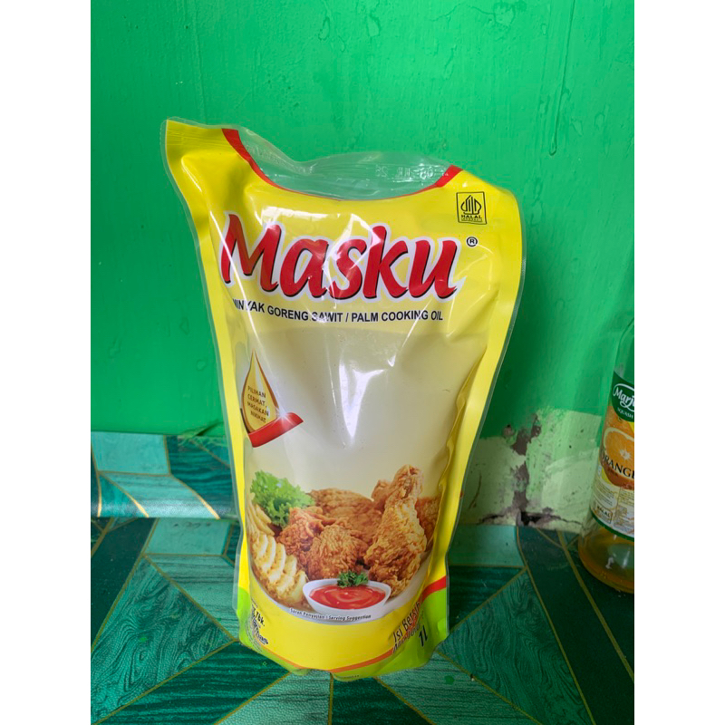 Jual Minyak Goreng Masku | 1 Liter | Shopee Indonesia