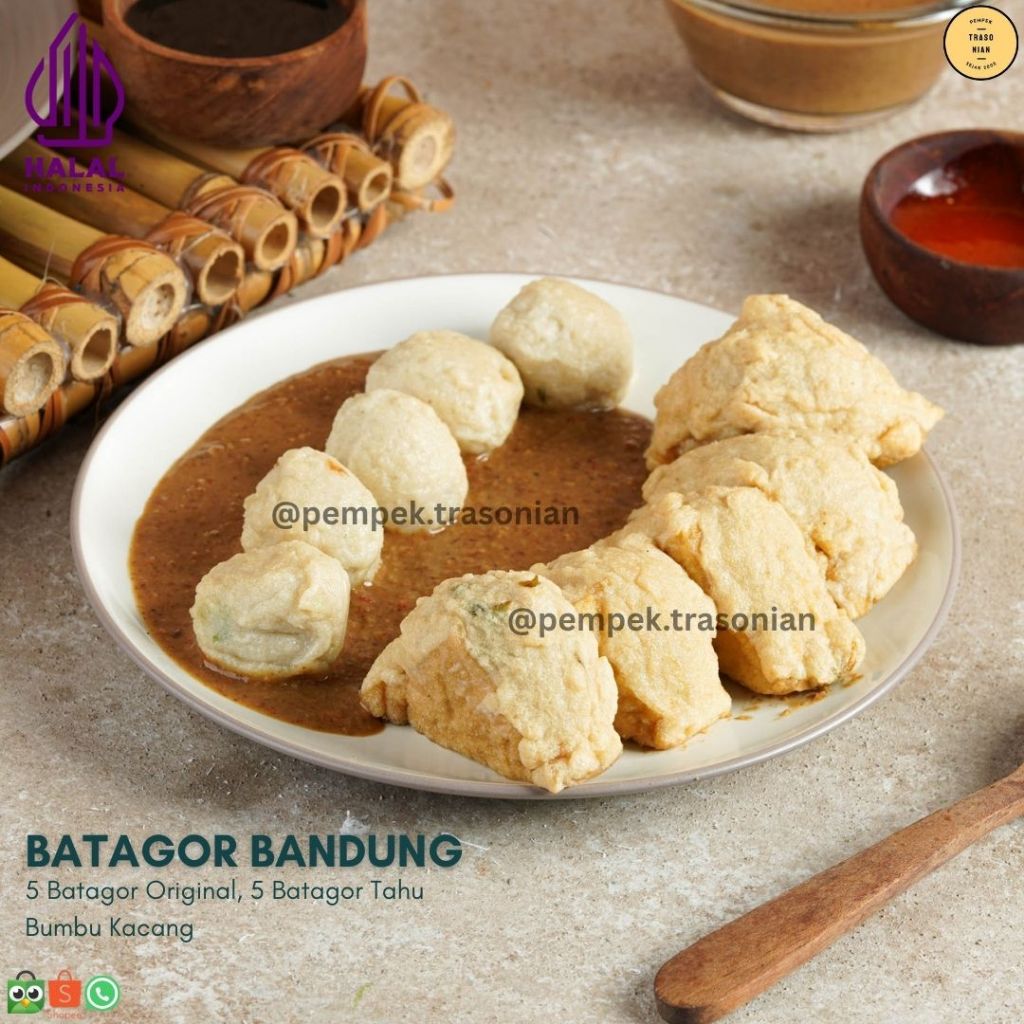 Jual Batagor Bandung isi 10pcs Ikan Tenggiri ASLI HALAL | Shopee Indonesia