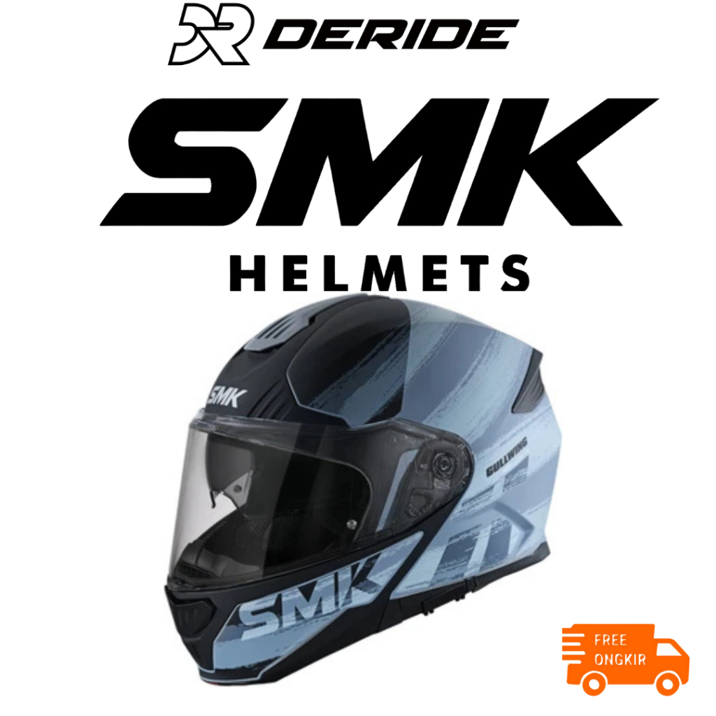 Jual Helm Modular SMK Gullwing With Tourleader Graphic MA626 Modular ...