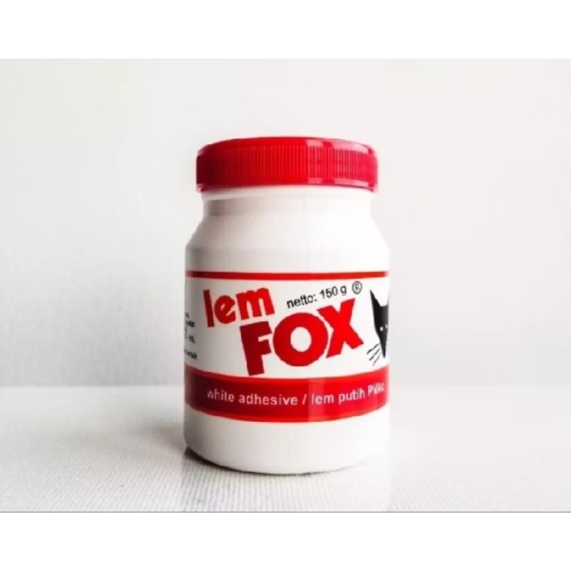 Jual (1 pcs) Lem Fox 150g / Lem Putih PVAc | Lem Fox Putih | Shopee ...