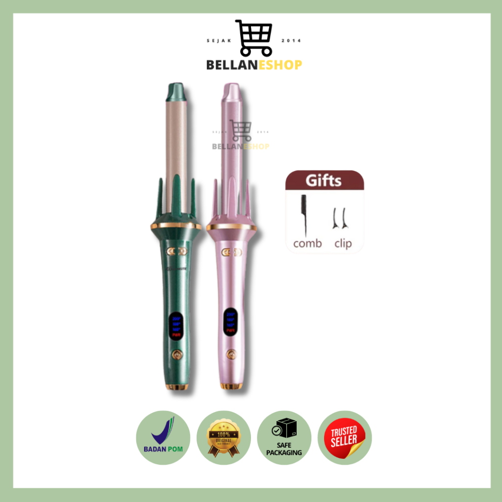 Jual MAIMEITE Model Upgrade Catokan Curly Otomatis Keriting Rambut Curly Libra Hair Curly Styler ...