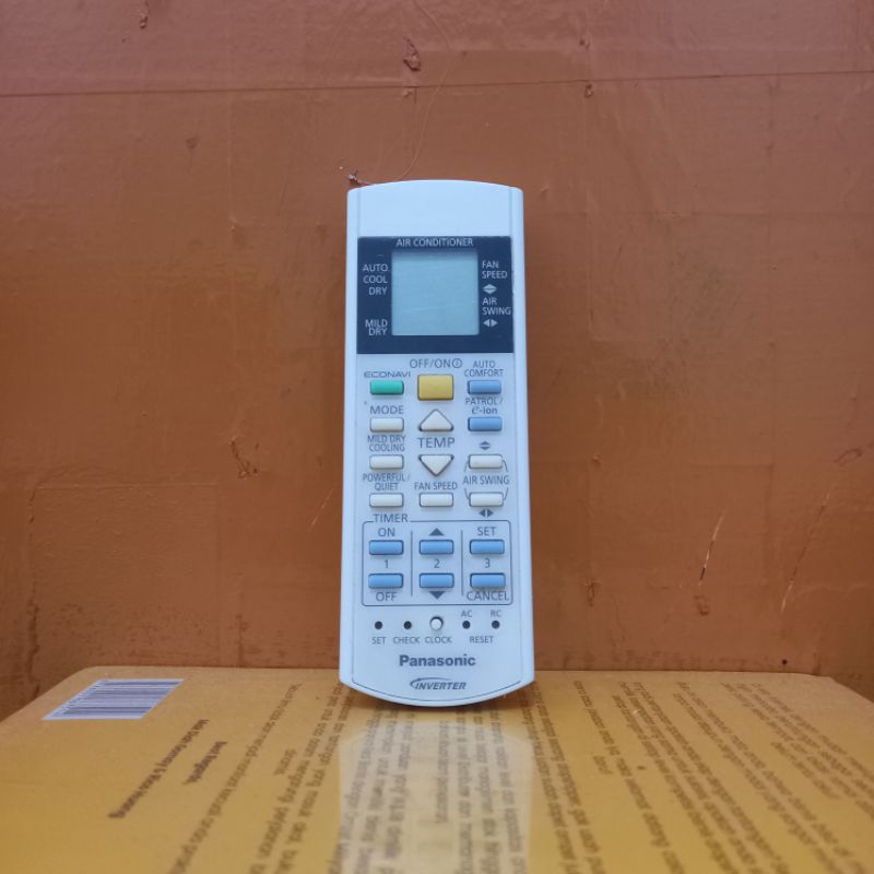 Jual REMOTE AC PANASONIC INVERTER ECONAVI ORIGINAL | Shopee Indonesia