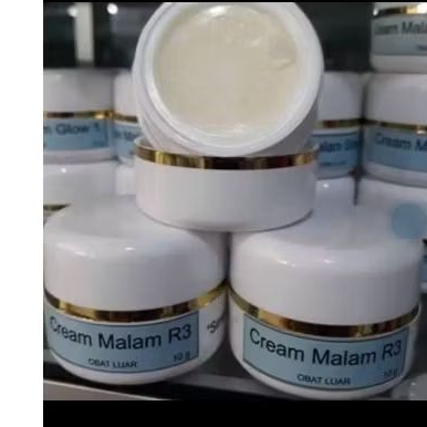 Jual Cream Malam R3(Doubel Whitening) | Shopee Indonesia