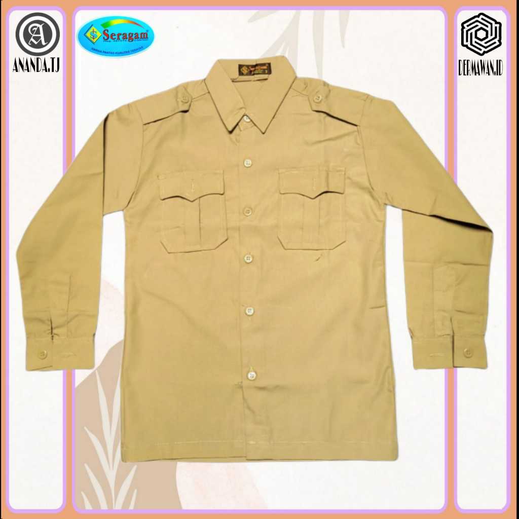 Jual SERAGAM PRAMUKA PENGGALANG LENGAN PANJANG SD-SMP-SMA | Shopee Indonesia