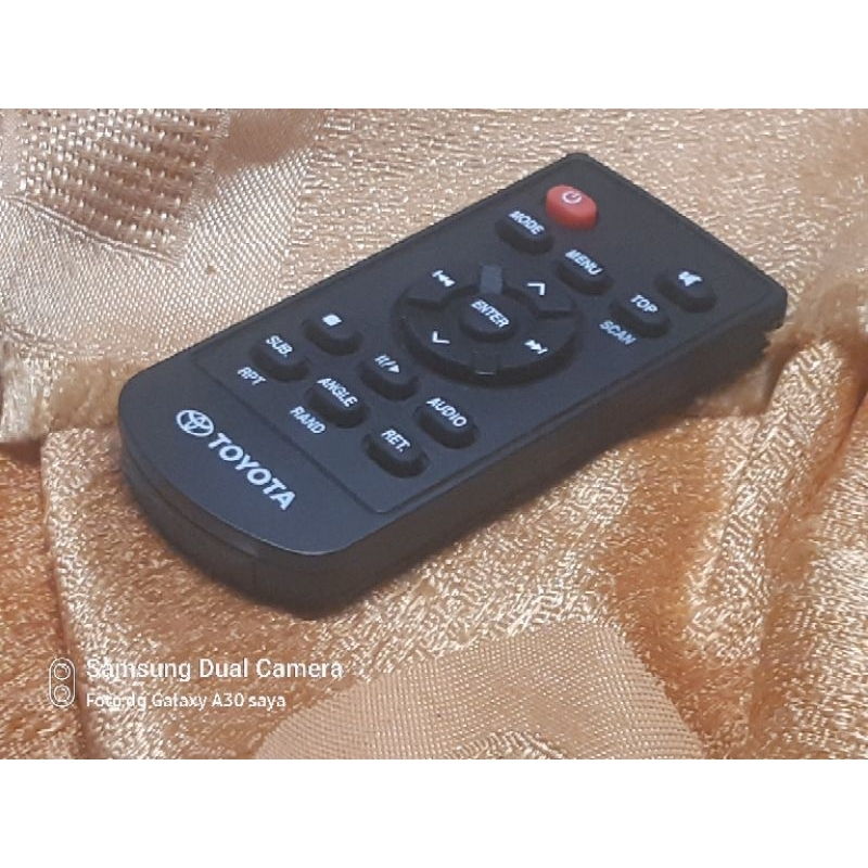 Jual remote head unit double din Fujitsu ten original OEM TOYOTA Veloz ...