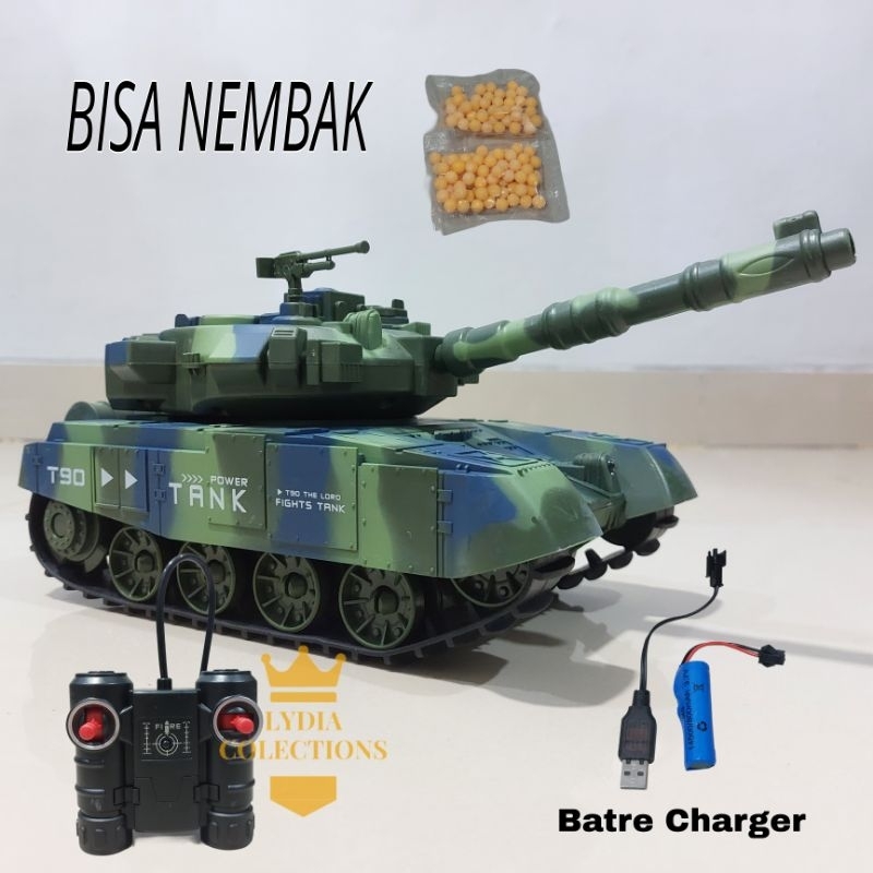 Jual Mainan RC Tank Super Armed Bisa Nembak Pluru Gel | Shopee Indonesia