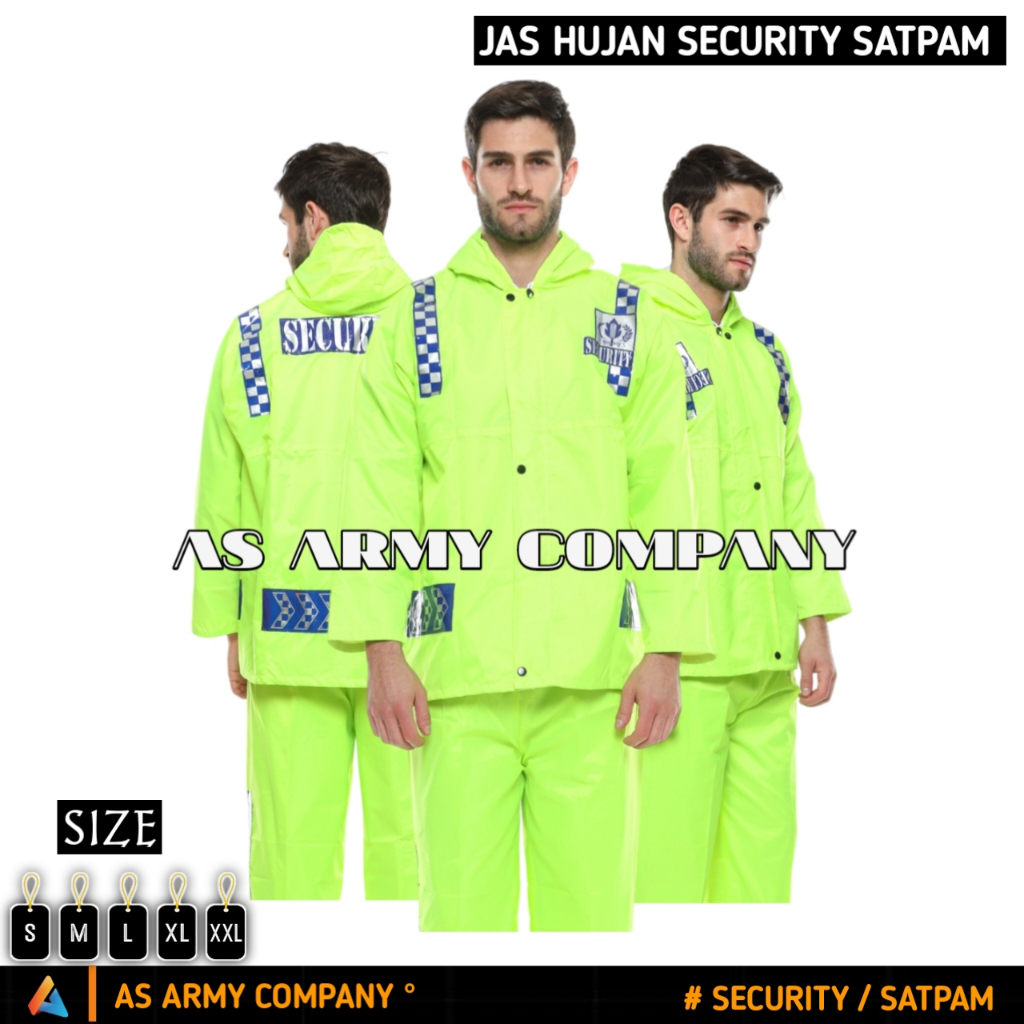 Jual JAS HUJAN SATPAM/SECURITY - RAIN COAT JAS HUJAN MOTOR | Shopee ...