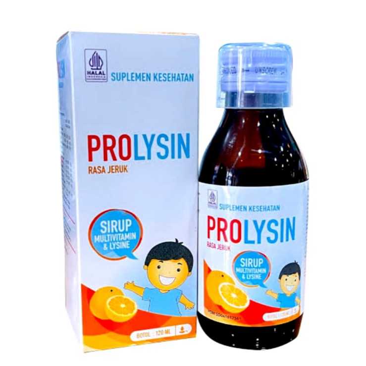 Jual PROLYSIN SIRUP 120 ML SYRUP MULTIVITAMIN ANAK 120 ML | Shopee ...