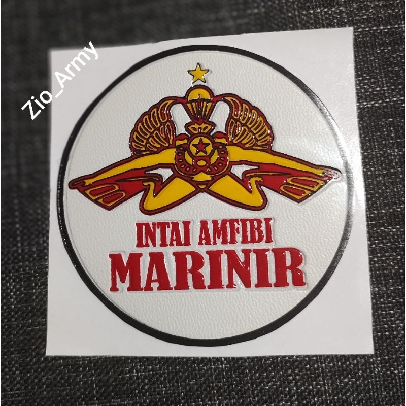 Jual Stiker Embos Intai Amfibi Marinir | Shopee Indonesia