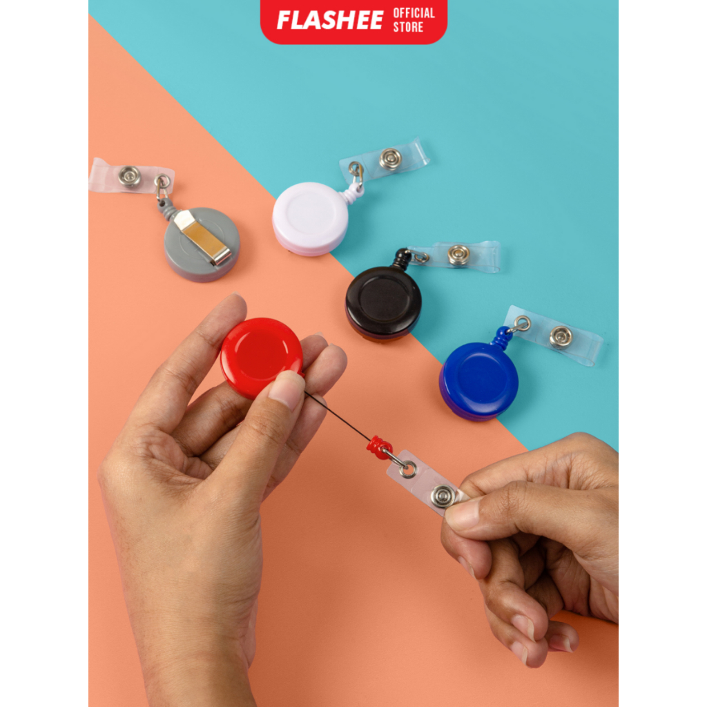 Jual Flashee Name Tag Yoyo Tarik Gantungan ID Card Name Tag Tali Id ...