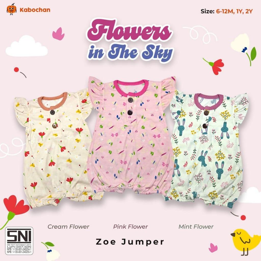 Jual KABOCHAN Jumper Bayi Print 6 Bulan - 1 tahun Zoe Jumper ...