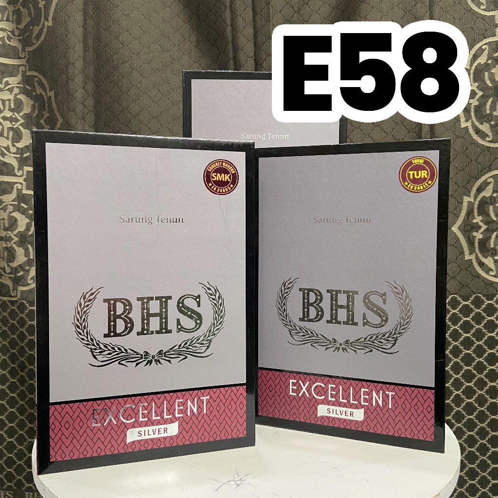 Jual Ahwarumi - [E58] Sarung BHS Silver Excellent Super Jacquard E58 ...