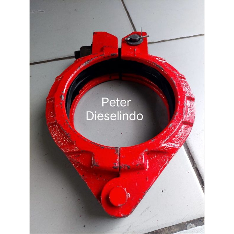 Jual CLAMP PIPA 4 Inch / CLAMP 4" UNTUK PIPA CONCRETE PUMP | Shopee ...