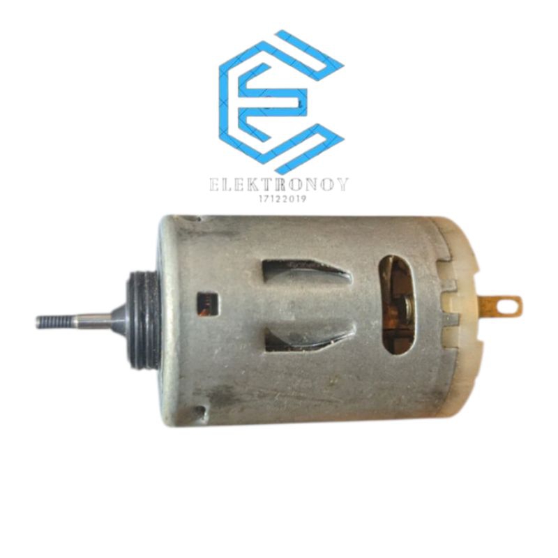 Jual Motor DC RS385 12V AS 1/2cm DC Dinamo Untuk Bor, Hairdryer, dll New Original | Shopee Indonesia