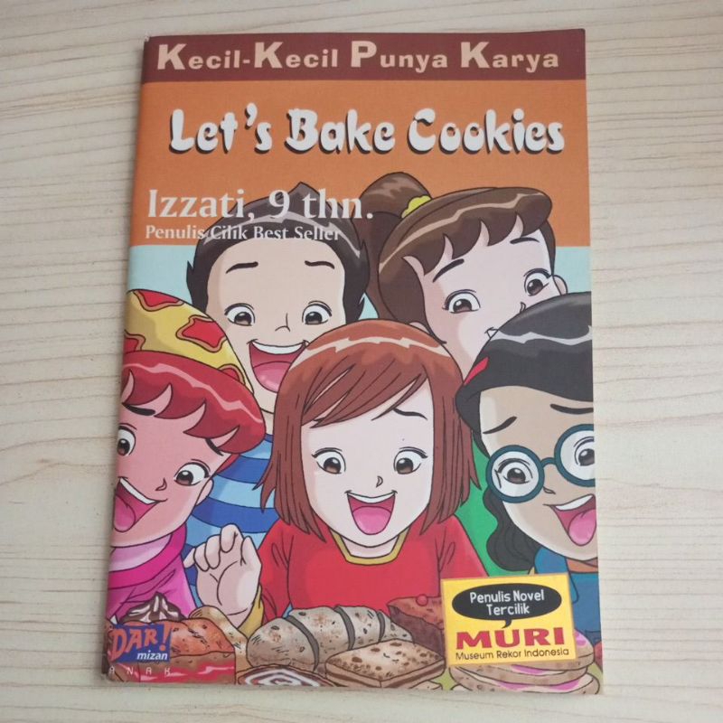 Jual BUKU KECIL KECIL PUNYA KARYA LETS BAKE COOKIES OLEH IZZATI ...
