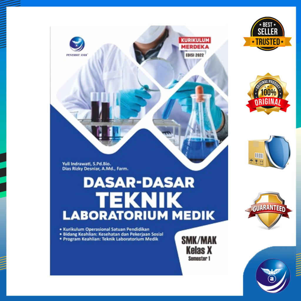 Jual Puske - Dasar-Dasar Teknik Laboratorium Medika SMK Kelas 10 ...
