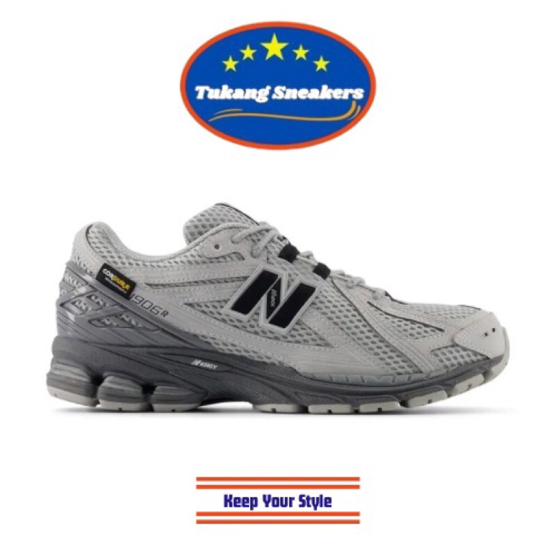 Jual Sepatu Sneakers Unisex New Balance 1906 Grey NEWU1906ROA | Shopee ...