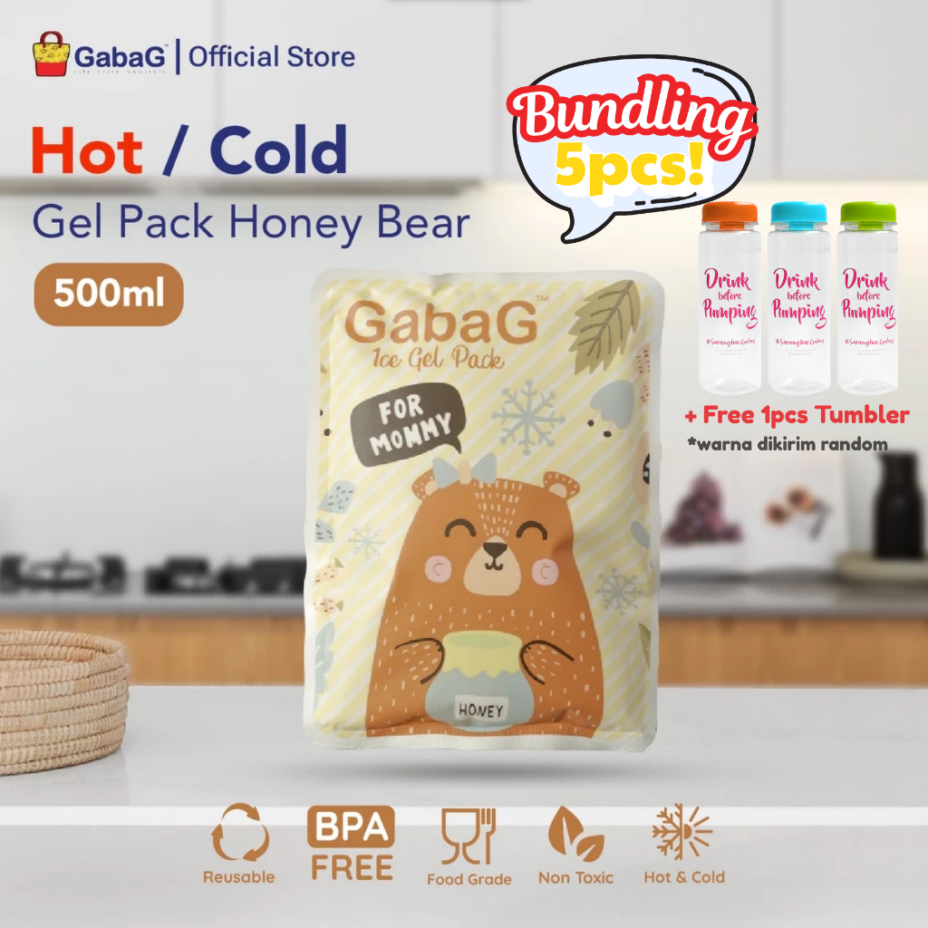 Jual [PROMO 1.1] Bundling Gabag - Ice gel 500 gram | Pendingin Asi ...
