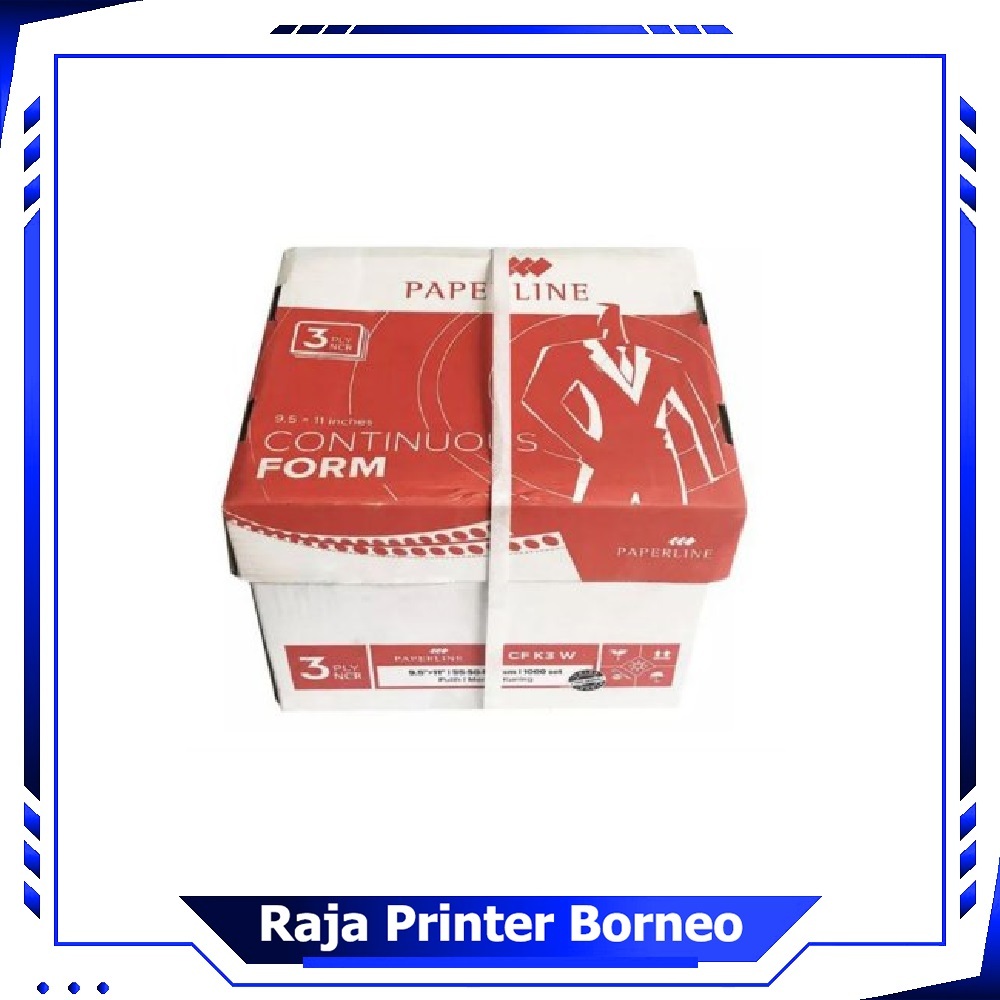 Jual Kertas CF Continuous Form Paperline 3 Ply Kecil P/W NCR Putih ...