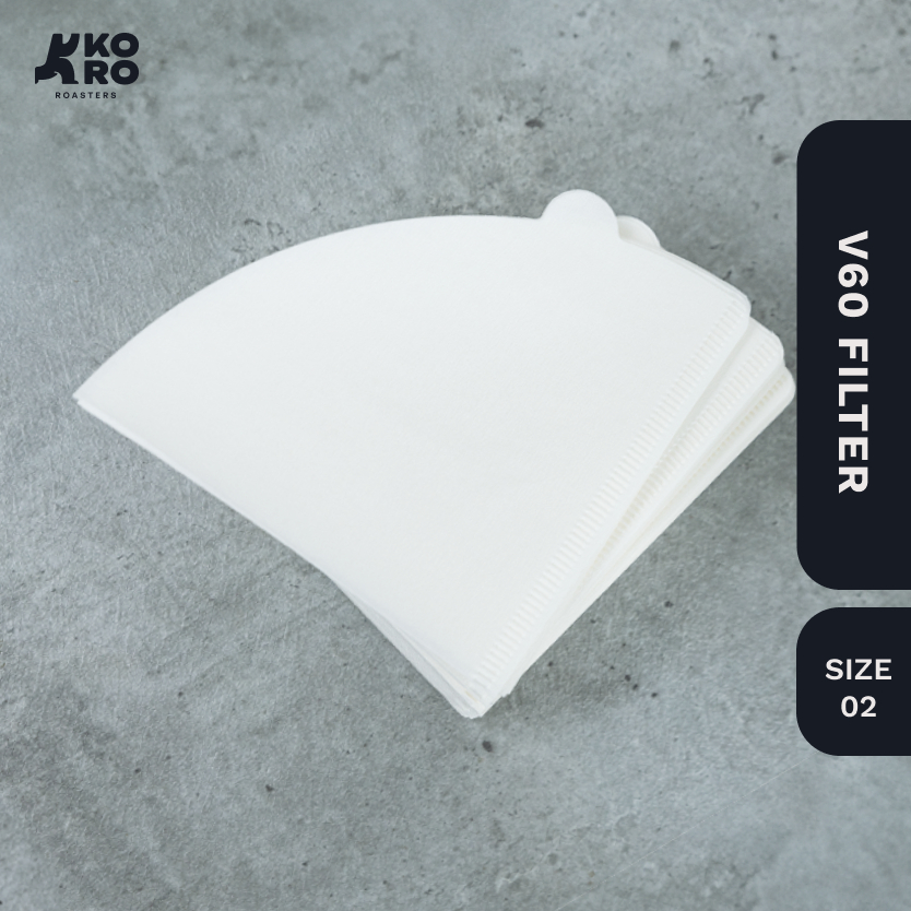 Jual One Two Cups Paper Filter Kertas Saringan Kopi V60 02 Putih ...