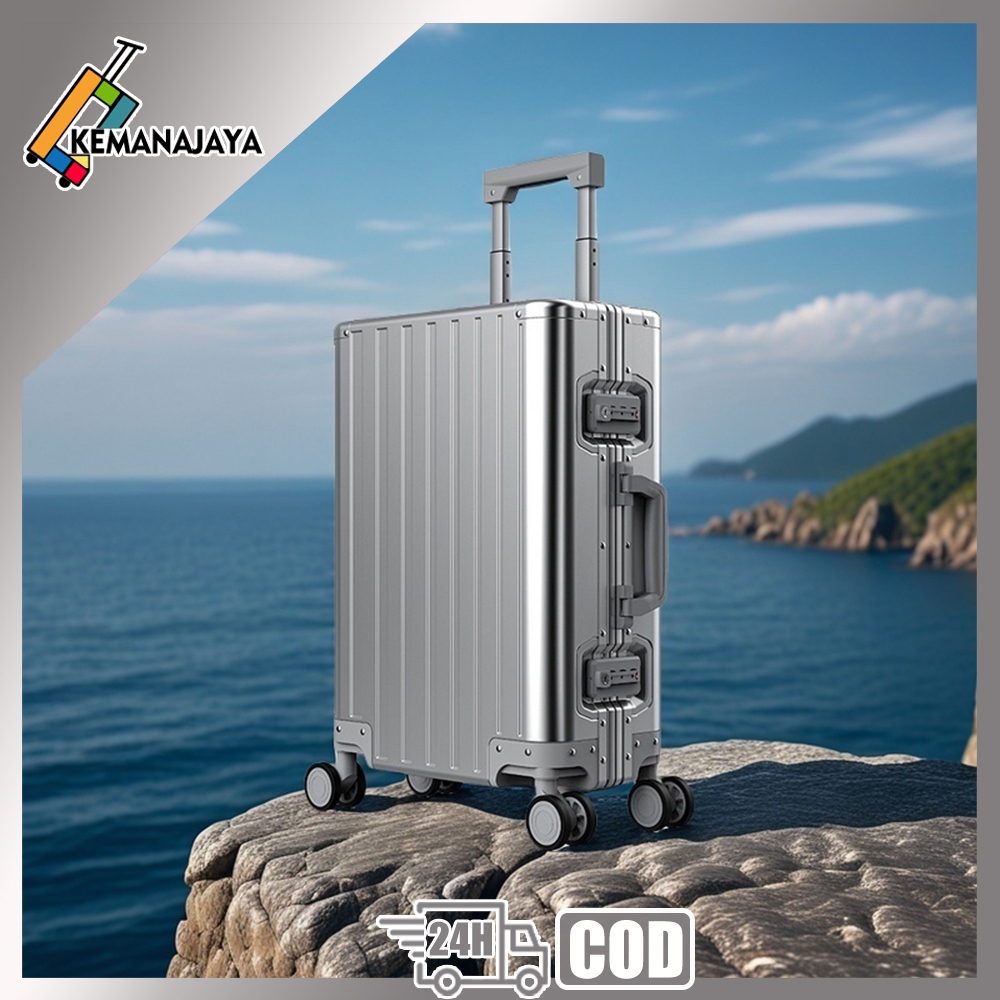 Jual KEMANAJAYA Koper Cabin 20Inch Full Aluminum Premium Ringan Tahan ...