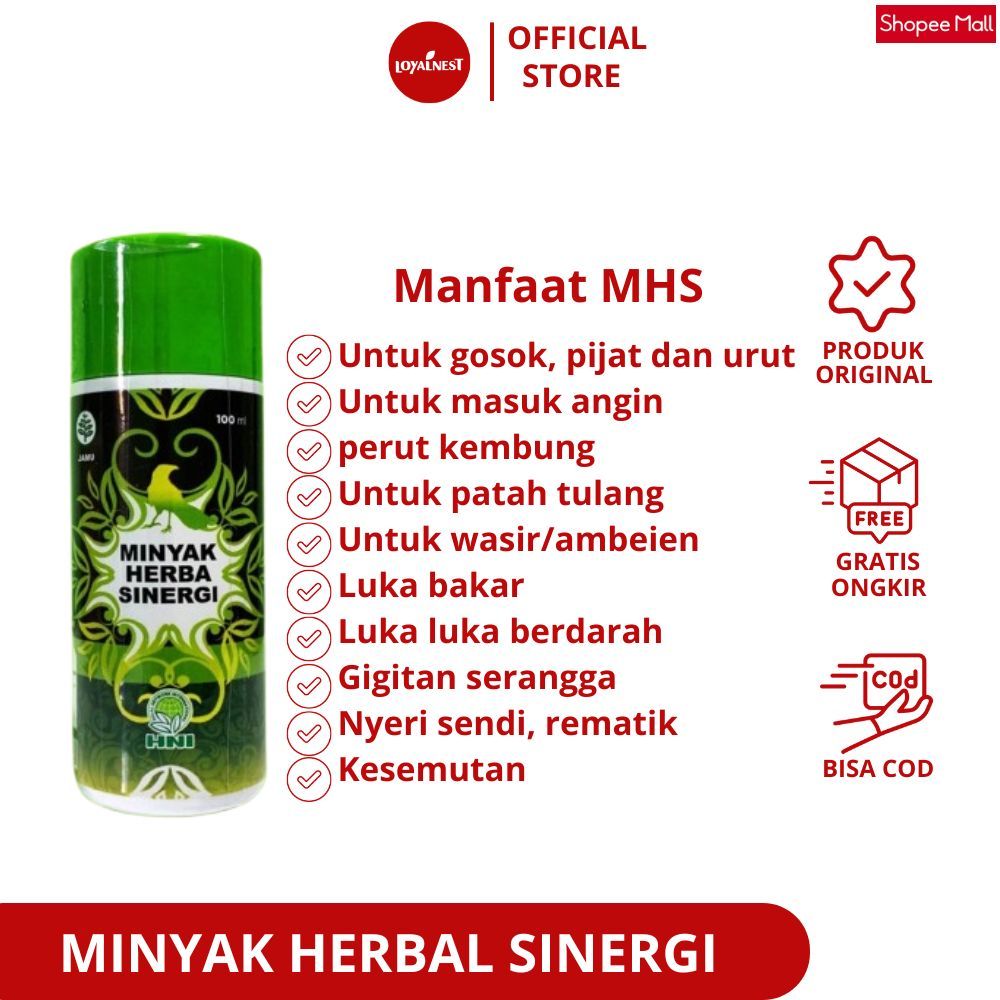 Jual Minyak Herba Sinergi MHS Minyak Butbut HNI HPAI Minyak Nyeri Sendi ...