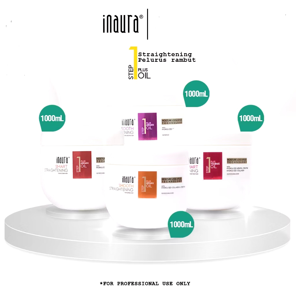 Jual INAURA SMOOTHING STRAIGHTENING STEP 1 1000GR | Shopee Indonesia
