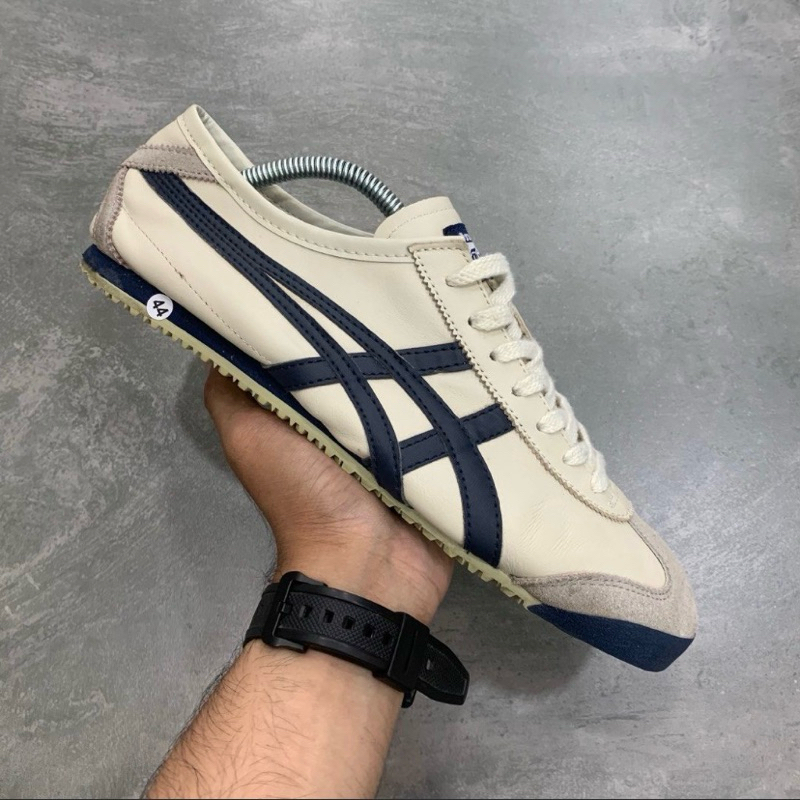 Jual Onitsuka Tiger Mexico 66 Leather Indiana Ink Second | Shopee Indonesia
