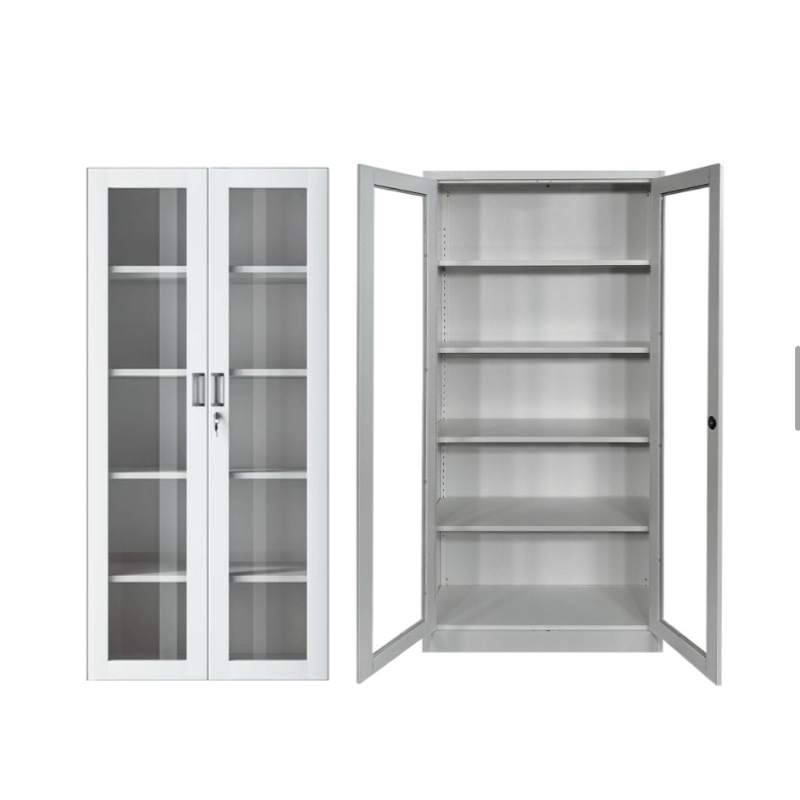 Jual Lemari Arsip Filing Cabinet Besi 2 Pintu Swing Kaca B19SW | Shopee ...